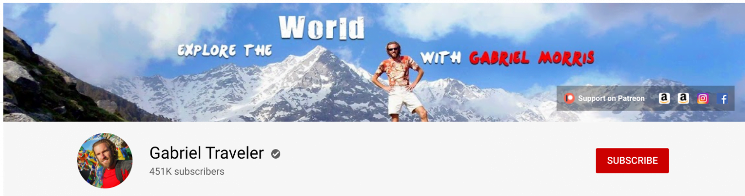 Travel YouTube channels: the world in your home - South Tours